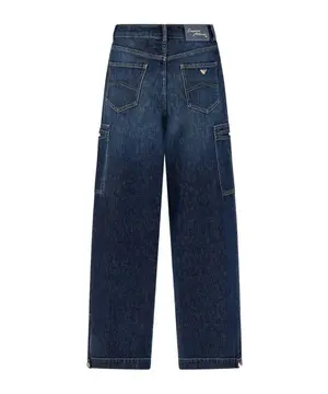 Emporio Armani Wide-leg Cargo Jeans