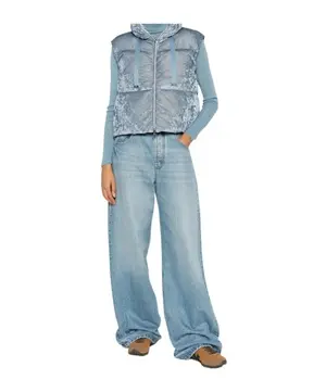 Herno Quilted Velvet Zip-up Gilet