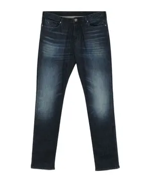 Emporio Armani Belt Loop Jeans - Black