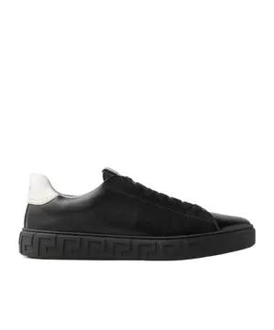 Versace Greca Leather Sneakers