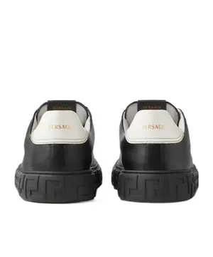Versace Greca Leather Sneakers
