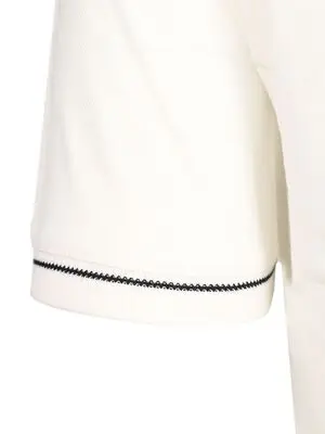 Emporio Armani Logo Embroidered Short-sleeved Polo Shirt