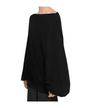 MAISON MARGIELA Oversized Off-shoulder Long Sleeve Top