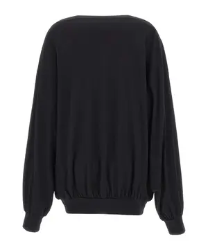MAISON MARGIELA Oversized Off-shoulder Long Sleeve Top