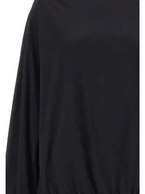 MAISON MARGIELA Oversized Off-shoulder Long Sleeve Top