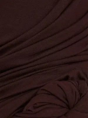Magda Butrym Cotton Ruched Top