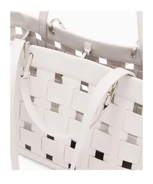 Emporio Armani Woven Tote Bag With Pouch