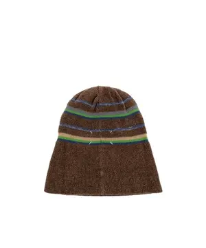 MAISON MARGIELA Striped Knit Hat