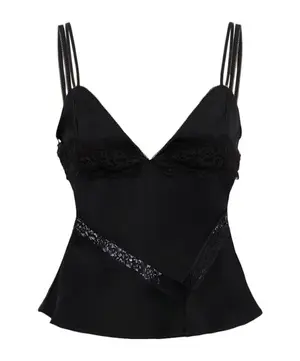 MSGM Lace Satin Camisole