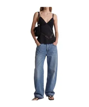 MSGM Lace Satin Camisole