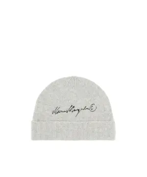 MAISON MARGIELA Knit Beanie - Grey