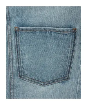 MAISON MARGIELA High-waisted Denim Midi Skirt