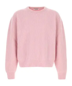 JIL SANDER Long-sleeved Sweater - Pink