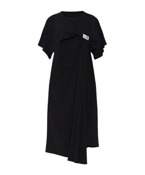MAISON MARGIELA Short-sleeved Dress - Black