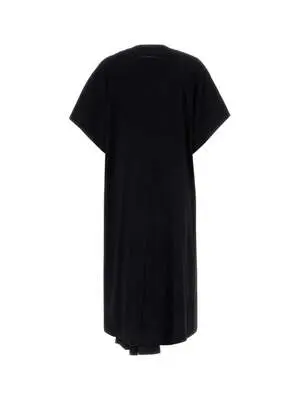 MAISON MARGIELA Logo Patch Dress - Black