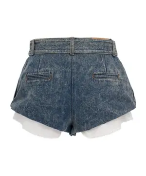 Magda Butrym Denim Shorts