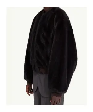MAISON MARGIELA Furry Bomber Jacket