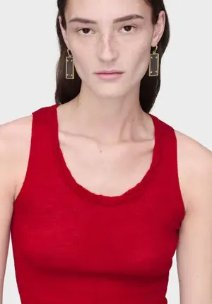 MAISON MARGIELA Four Stitches Drop Earrings