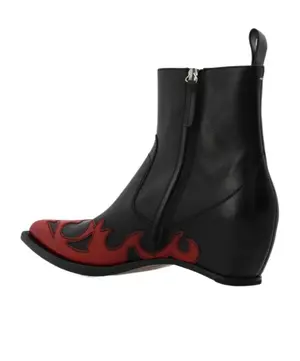 MAISON MARGIELA Western Flame Ankle Boots