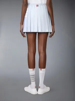 Thom Browne Drawstring Pleated Mini Skirt