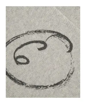 MAISON MARGIELA Logo-print Knitted Scarf