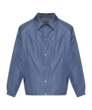 JIL SANDER Satin Insulated Jacket - Blue