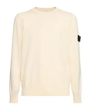 Stone Island Crewneck Sweatshirt - Nude