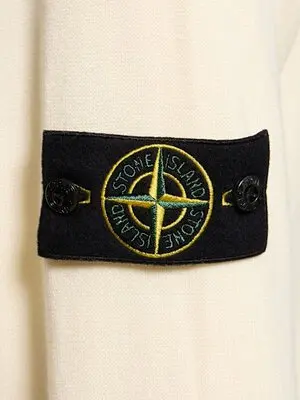 Stone Island Crewneck Sweatshirt With Sleeve Logo Detail