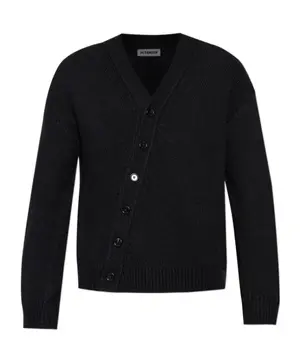 JIL SANDER Long-sleeved Cardigan - Black