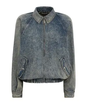 Magda Butrym Denim Jacket - Gray