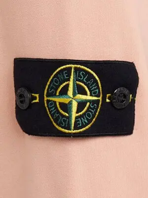 Stone Island Logo Cotton Hoodie