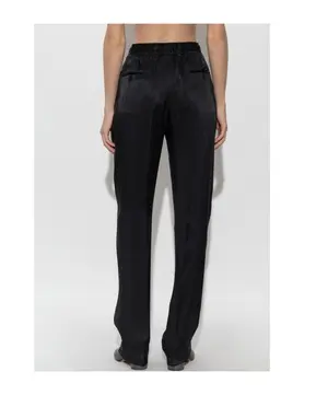 MAISON MARGIELA Satin Drawstring Trousers