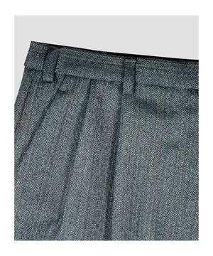 JIL SANDER Striped Mid-length Shorts