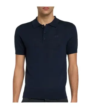 Dsquared2 Woolen Long-sleeved Polo Shirt