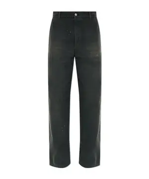 MAISON MARGIELA Jeans With A Vintage Effect - Black
