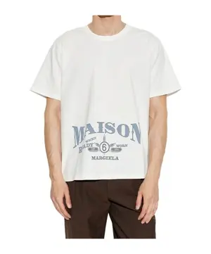 MAISON MARGIELA Logo-print T-shirt