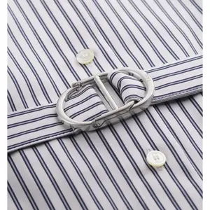Dior Striped Shirtdress With Belted Waist