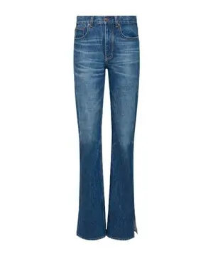 Chloé High Rise Straight Jeans - Blue