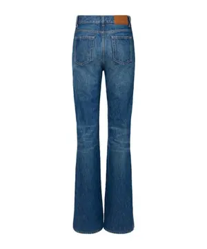 Chloé High Rise Straight Leg Jeans