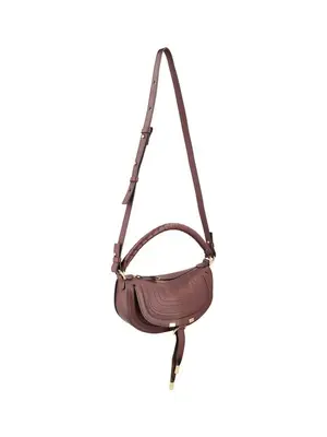 Chloé Mini Marcie Shoulder Bag - Red