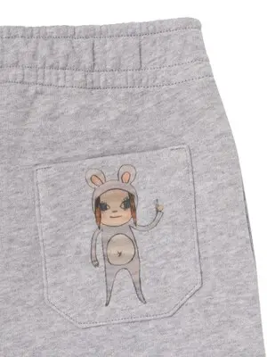 Stella McCartney Organic Cotton Sweat Shorts With Printed Graphics