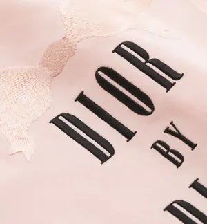 Dior Oversized Embroidered Logo T-shirt