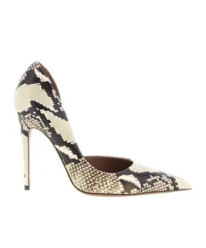 Paris Texas Python-print High Heels - Multicolor