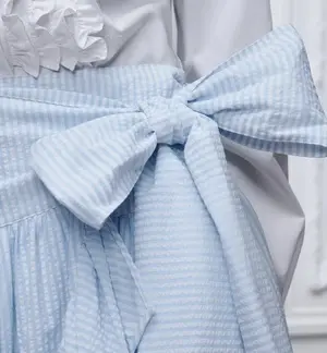 Dior Riviera Mid-length Ruffled Skirt