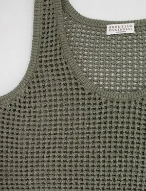Brunello Cucinelli Sleeveless Knitted Tank Top