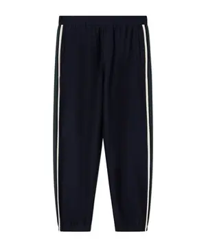 Emporio Armani Elastic-waist Sweatpants - Black