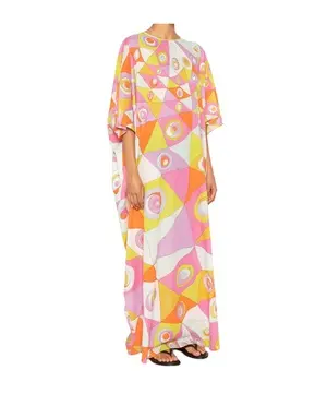 Emilio Pucci Geometric Print Maxi Dress