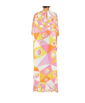 Emilio Pucci Geometric Print Maxi Dress