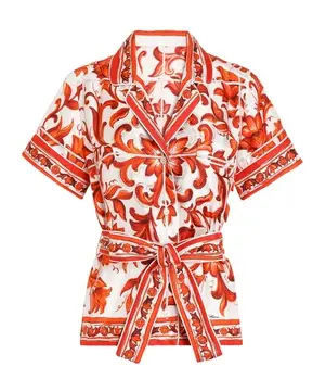 Dolce & Gabbana Short-sleeved Shirt - Red