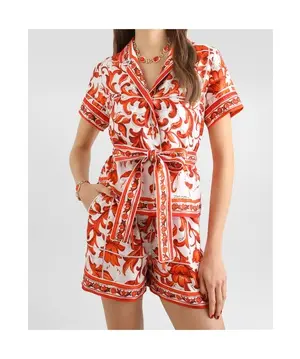 Dolce & Gabbana Short-sleeved Printed Shirt
